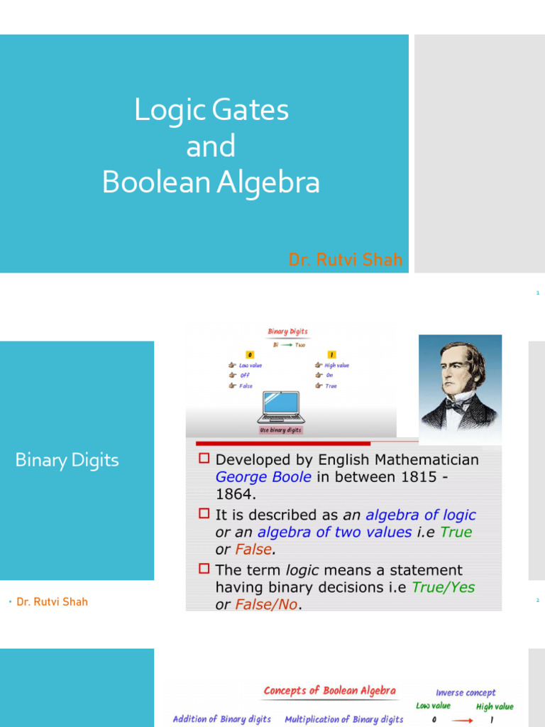 bcc5 | PDF | Logic Gate | Boolean Algebra