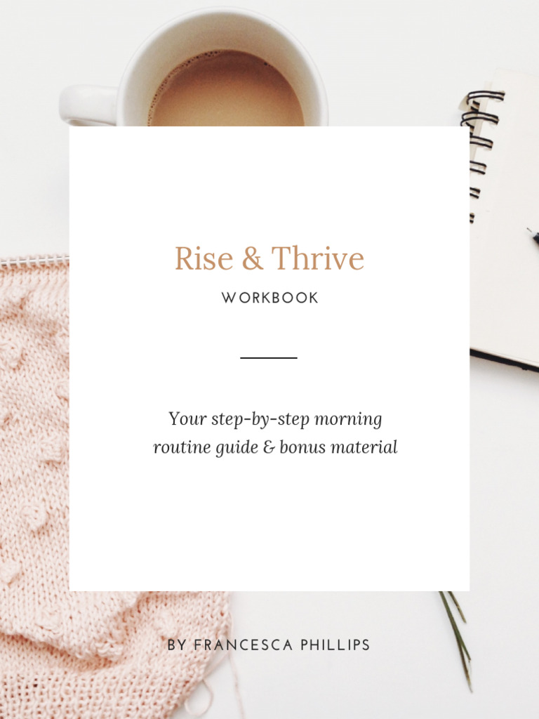 Morning Routine Guide by Francesca Phillips | PDF