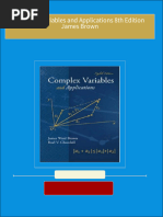 Complex-Variables Brown-J-Churchill 8th-Edition-Solution PDF | PDF