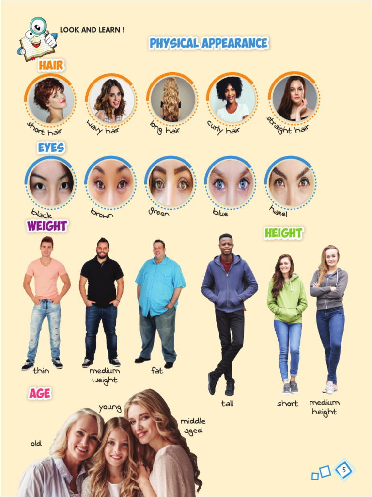 Describing People Appearance and Personality | PDF