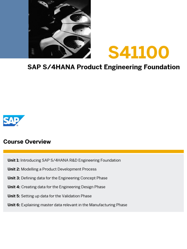 SAP S/4HANA Engineering Change Management | PDF | Product Lifecycle ...