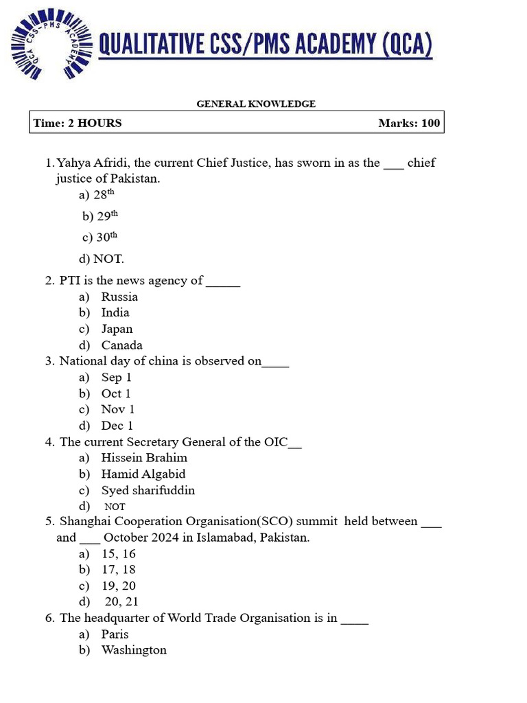 G K Pms Mcqs Pdf