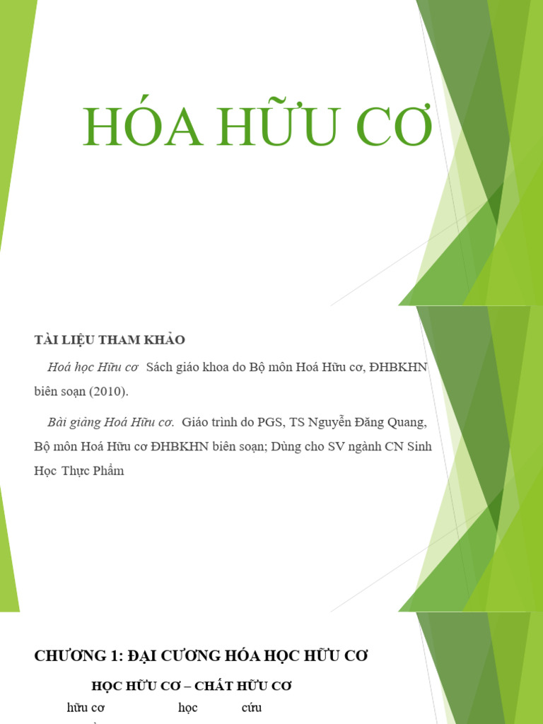 HÓA H U CƠ b1 | PDF