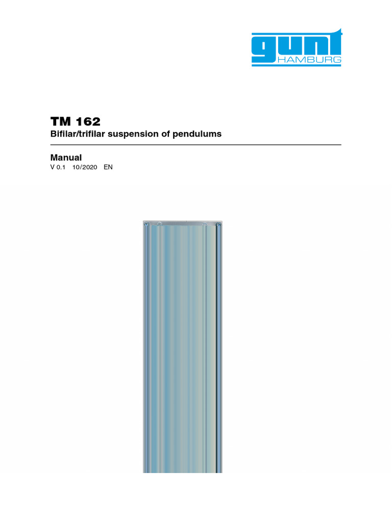 TOM Lab - Manuals .1 e | PDF | Pendulum | Force