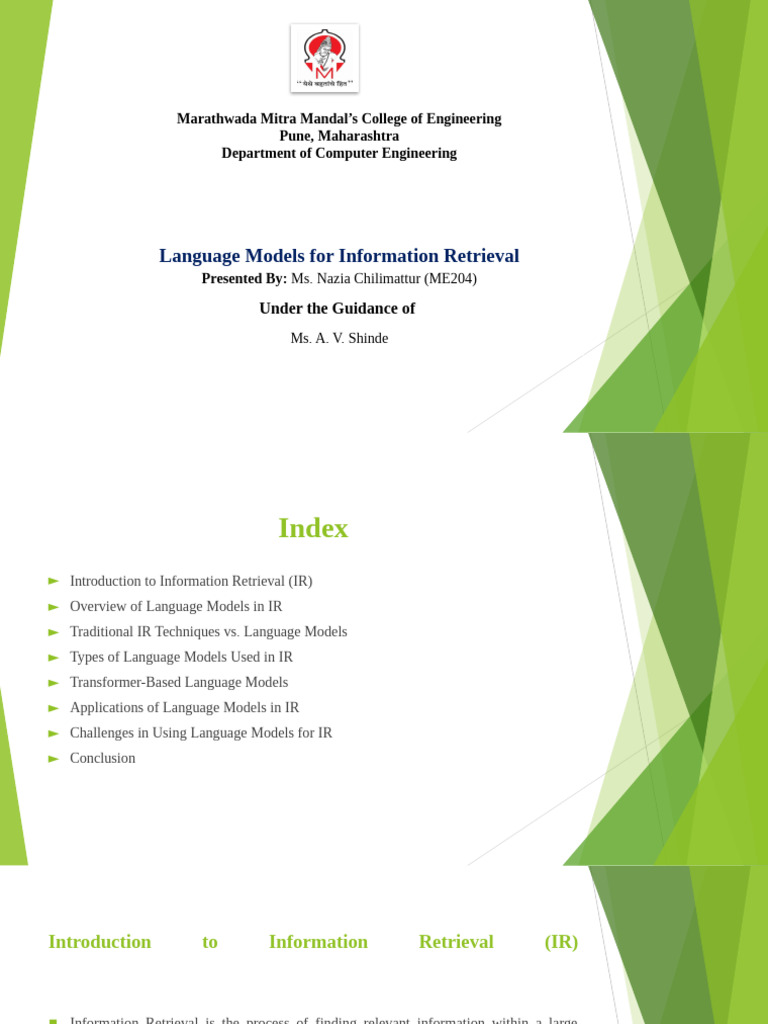 Nazia Chilimattur (ME204) IR | PDF | Information Retrieval | Information