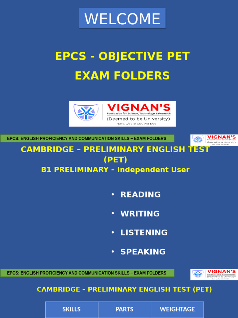 EPCS Exam Folder 1 | PDF | Language Education | Languages Of The United ...