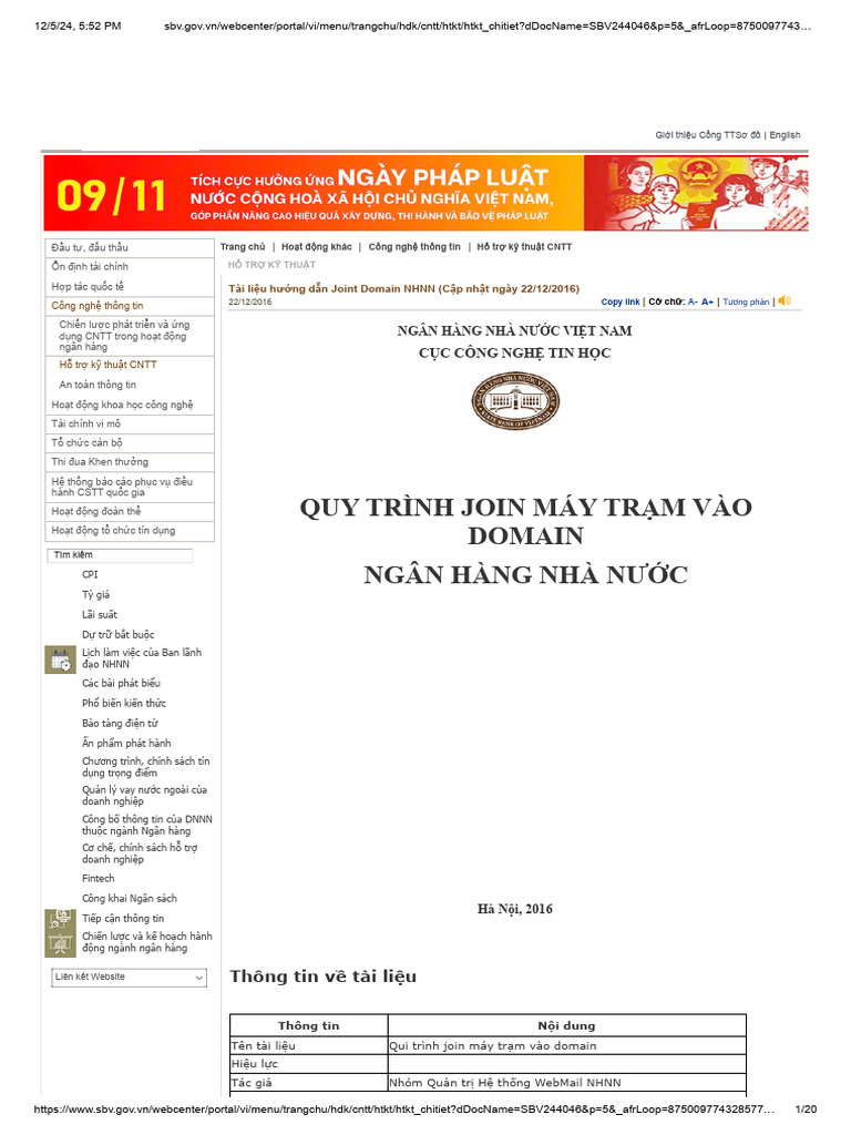 Join Domain - SBV | PDF