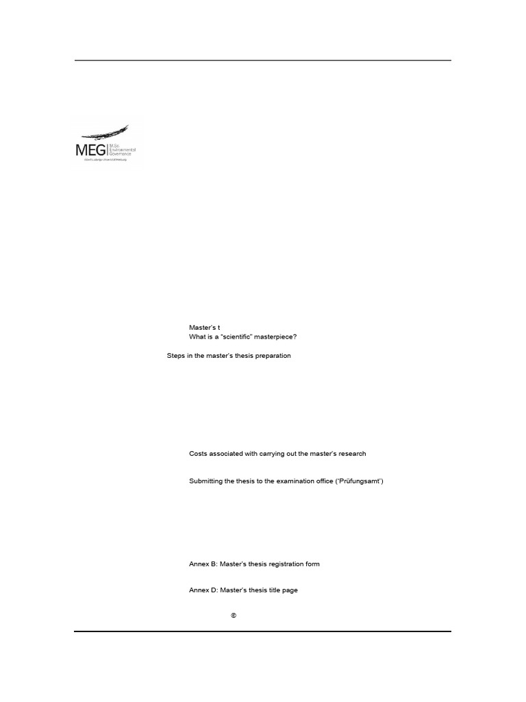 MSc-Thesis Recommendations Nov 2015 | PDF | Theory | Methodology