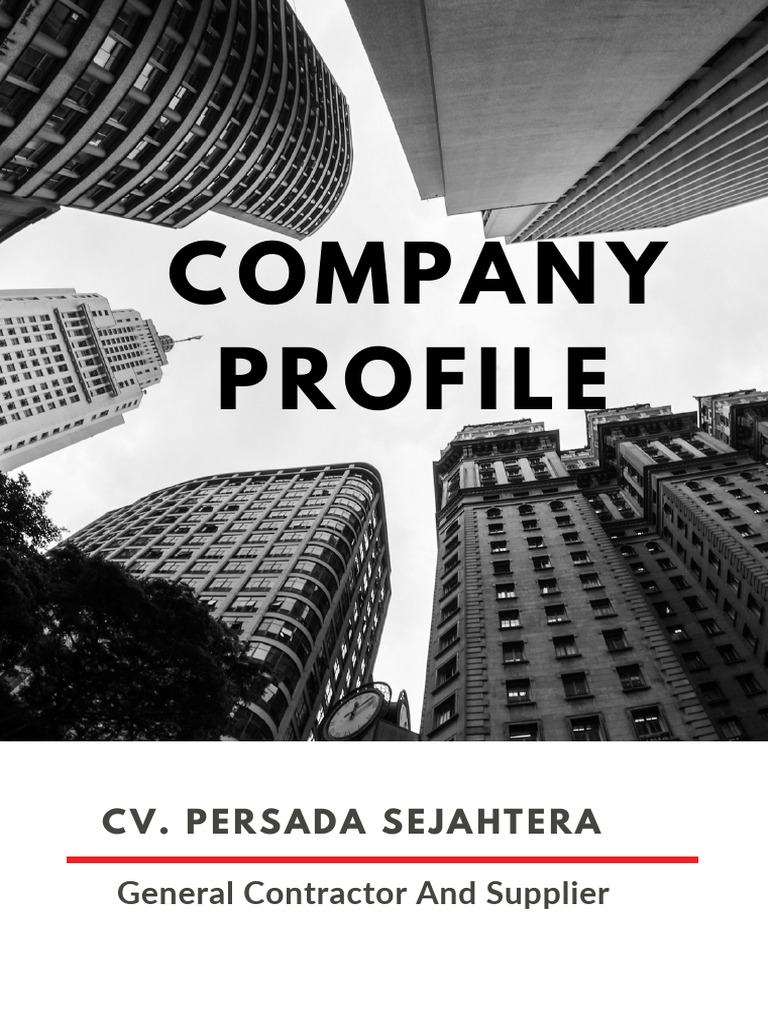 Profil CV. Persada Sejahtera Konstruksi | PDF