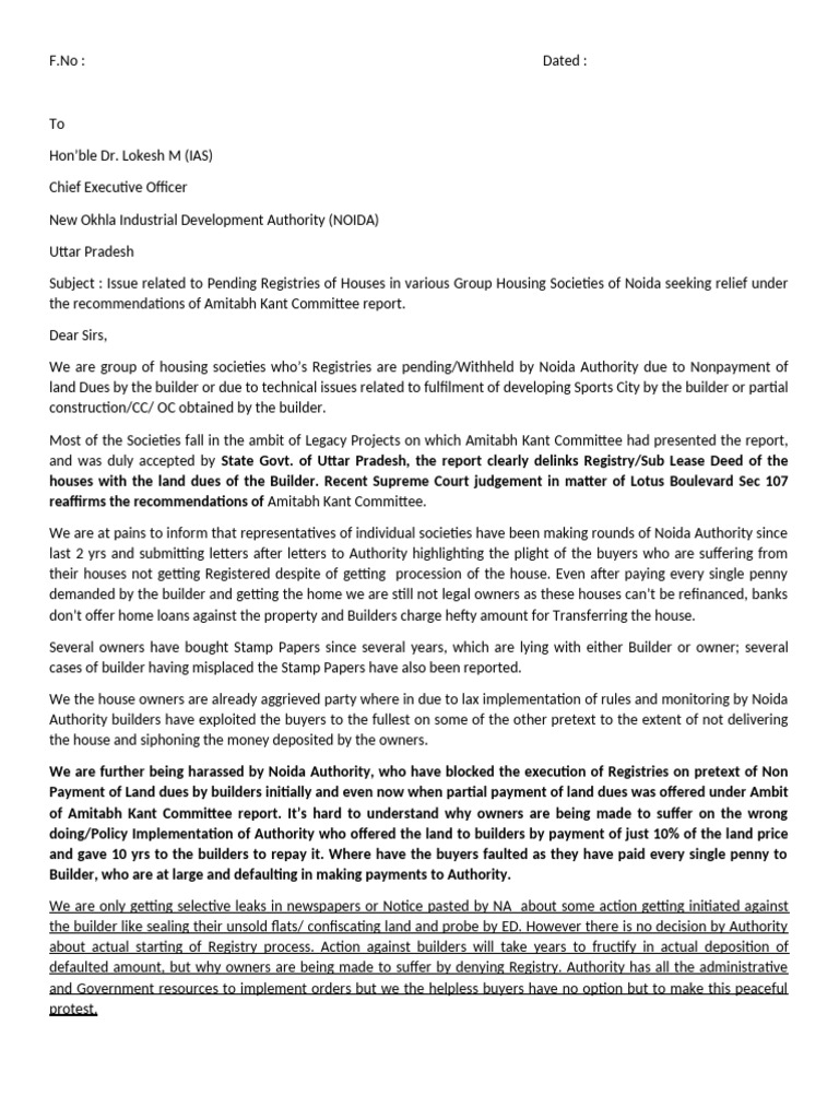 Protest letter 27th Nov | PDF