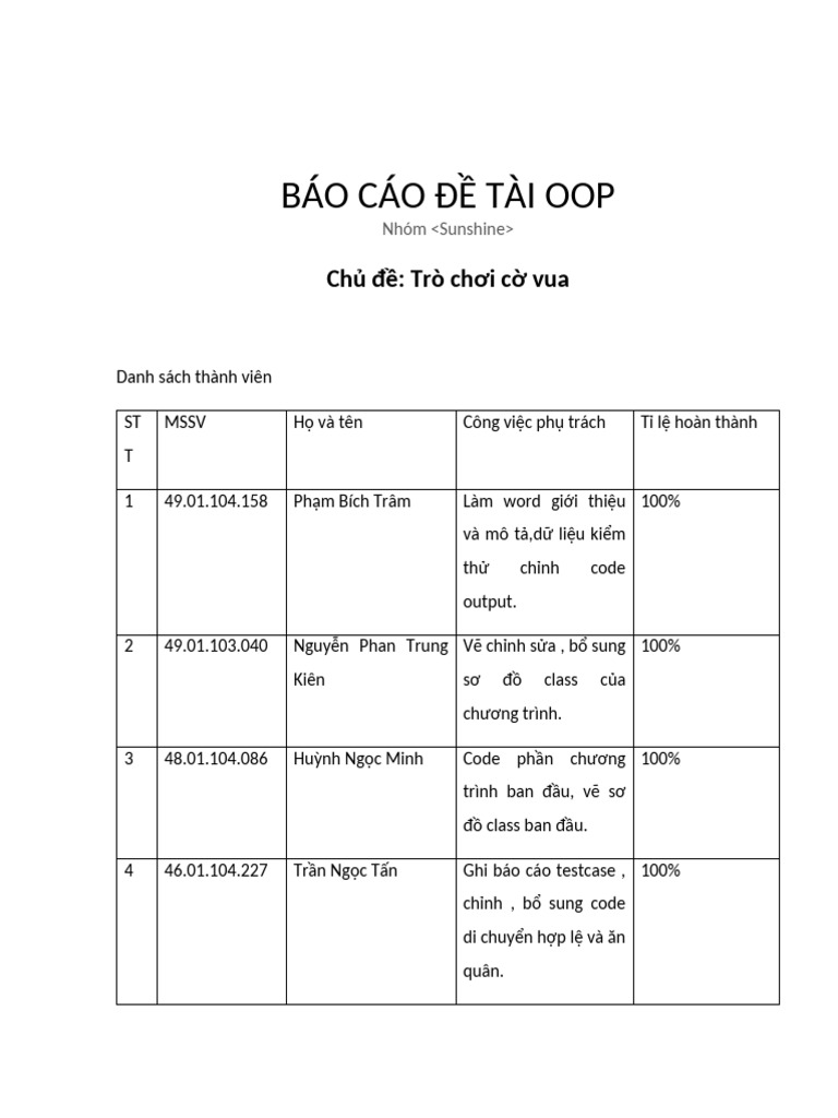 Trò Chơi C Vua | PDF