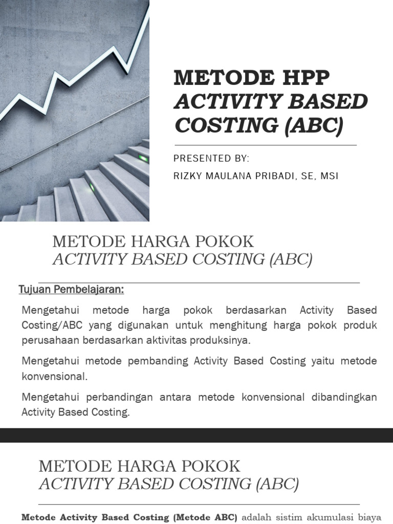 METODE HPP Activity Base Costing_ABC | PDF