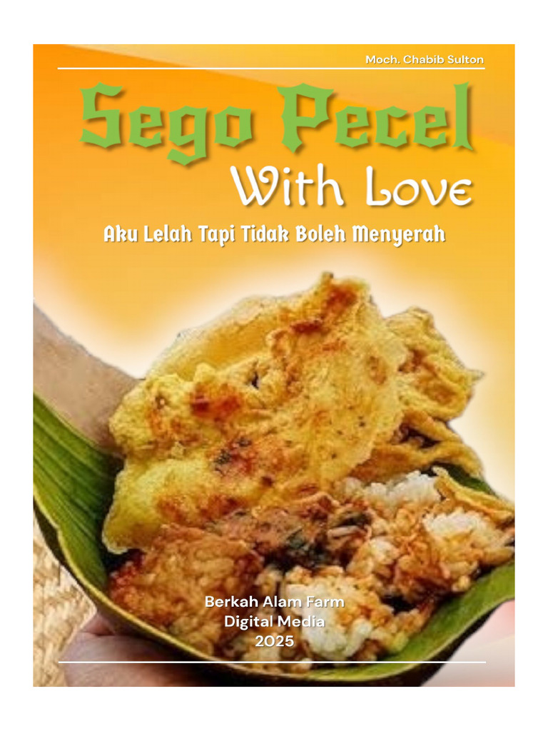 Sampul Sego Pecel With Love | PDF