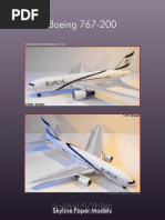 A350 Paper Plane PDF | PDF | Vehicle Design | Aircraft Configurations