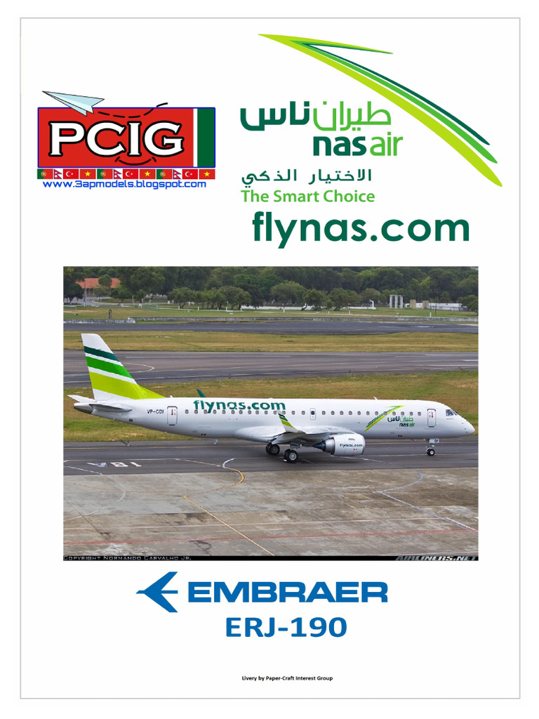 NasAir Embraer ERJ-190 | PDF