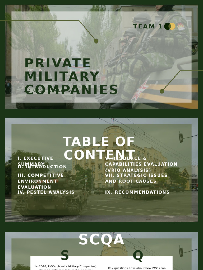 K47 - Group 2 - Private Military | PDF | Military | Cyberwarfare