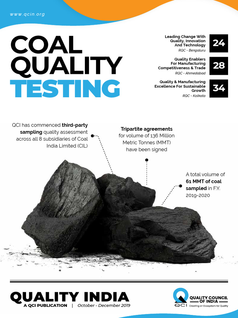 Coal Quality Testing | PDF | Joint Commission | Innovation