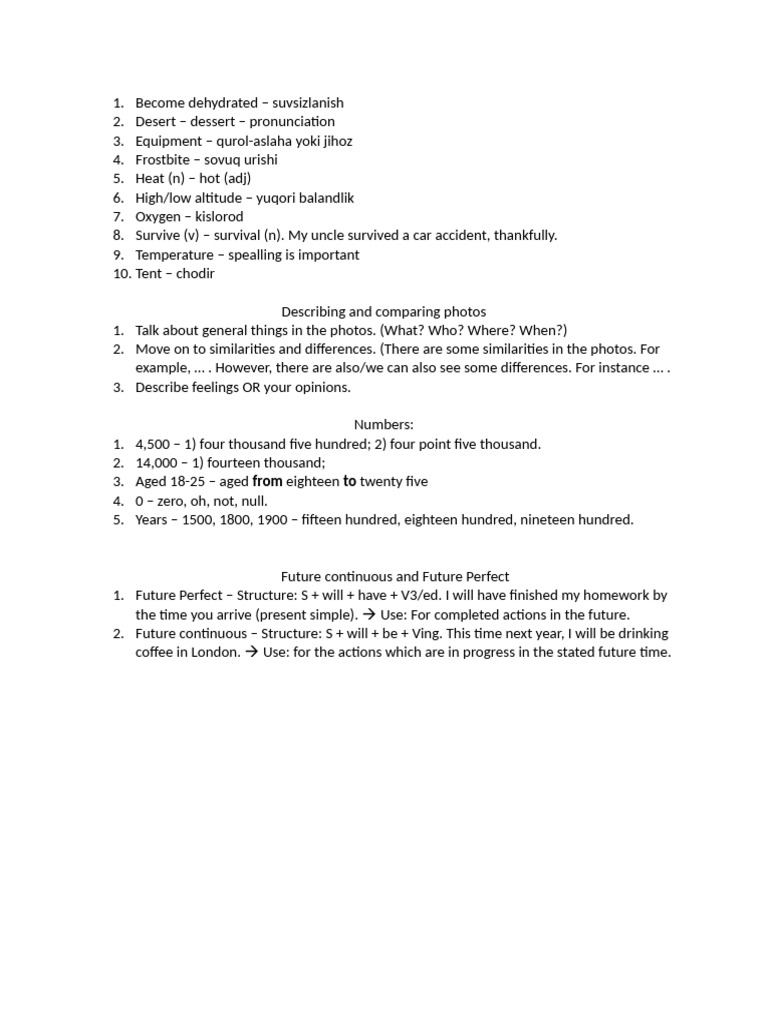 Units 3C and 3D | PDF