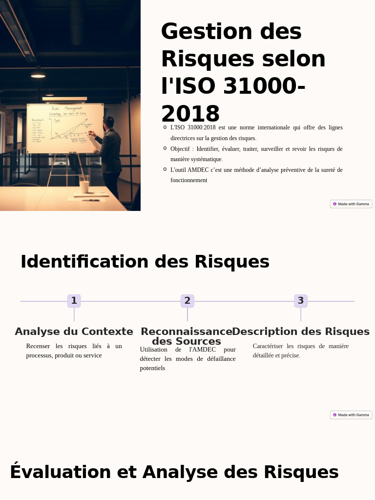 Gestion Des Risques Selon LISO 31000 2018 | PDF | Risque | Gestion des risques