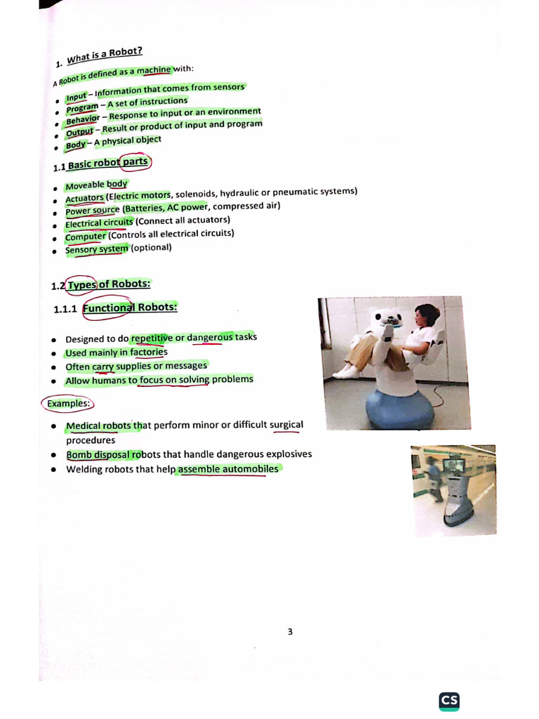 Robotics Highlighted Pages | PDF