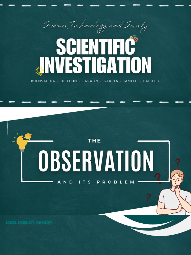 STS - Scientific Method | PDF | Science | Occupational Burnout