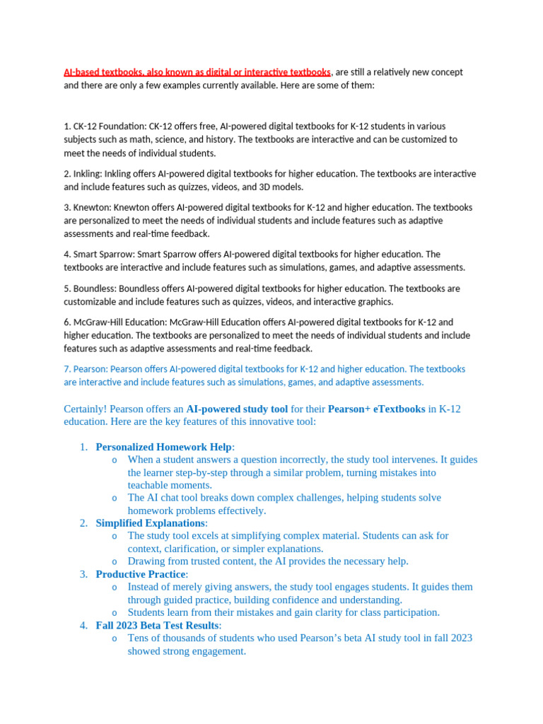 AI based textbooks | PDF | Artificial Intelligence | Intelligence (AI ...