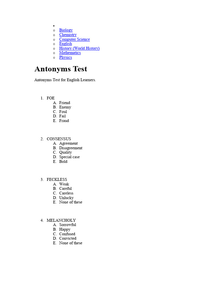 Antonomy 2 | PDF