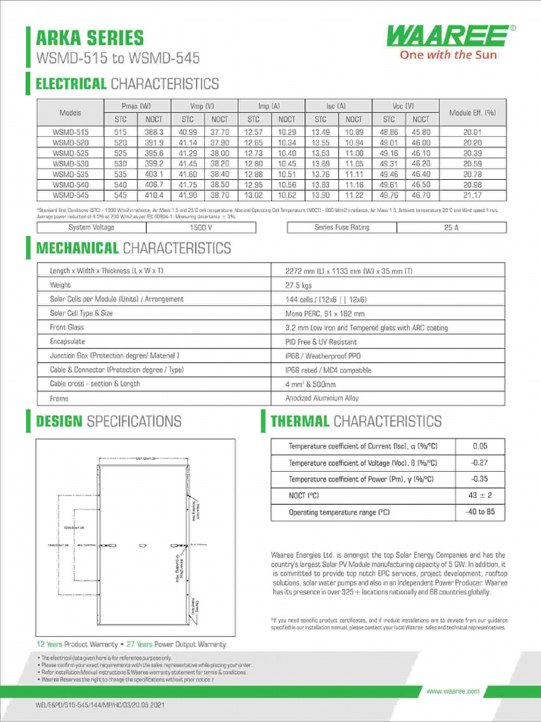 Waaree Ksolare | PDF