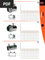 EMT - Conduit Dimensions | PDF | Building Materials | Manufactured Goods
