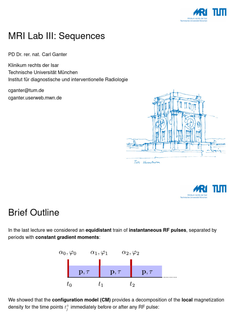 02_sequences | PDF | Magnetic Resonance Imaging | Nuclear Magnetic ...