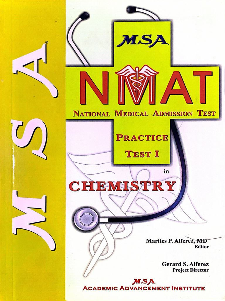 MSA Chemistry NMAT | PDF