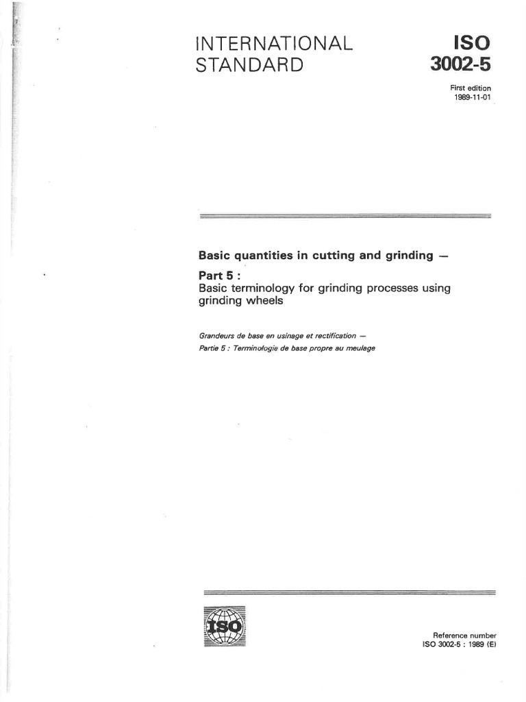 ISO 3002 Part5 | PDF