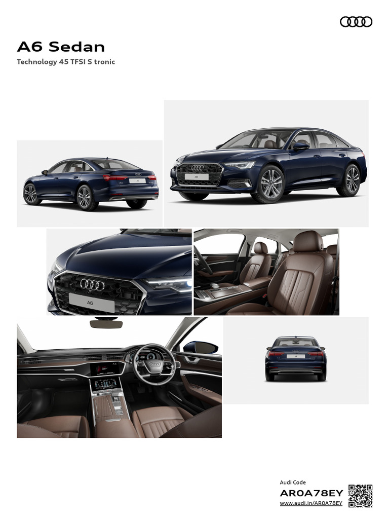 Audi A6 | PDF | Car Body Styles | Automotive Technologies