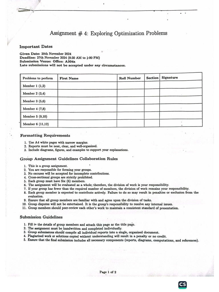 Algo Assignment | PDF Algo Assignment | PDF