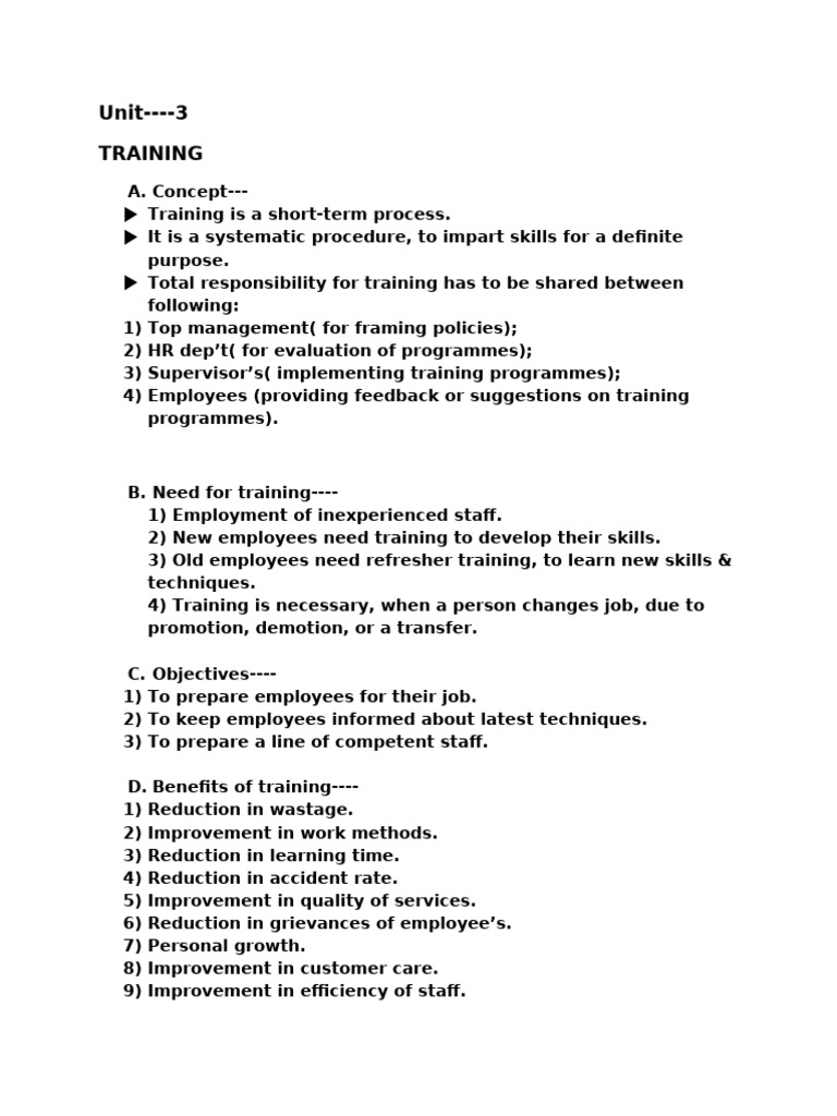 Unit---3(HRM) | PDF | Employment | Lecture