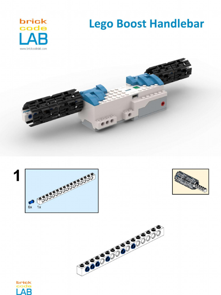 BrickCodeLab Lego Boost Handlebar | PDF