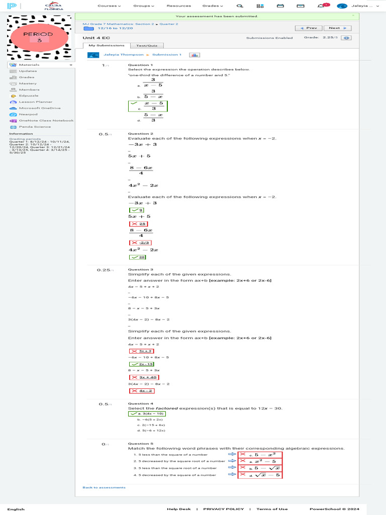 Unit 4 EC Schoology 3 | PDF