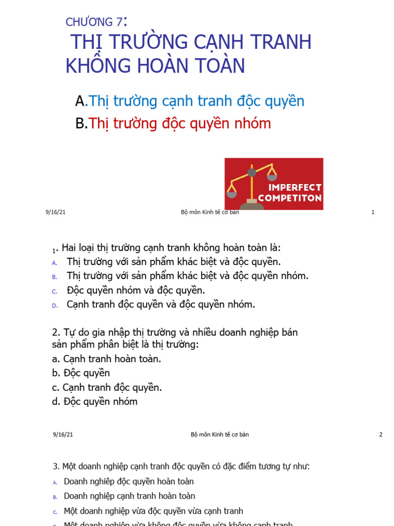 Chuong 7 BT TN | PDF