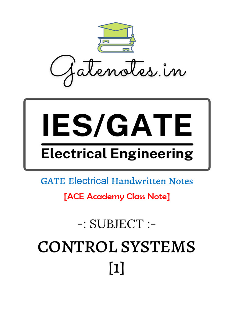IES GATE Electrical Handwritten Notes Samples | PDF