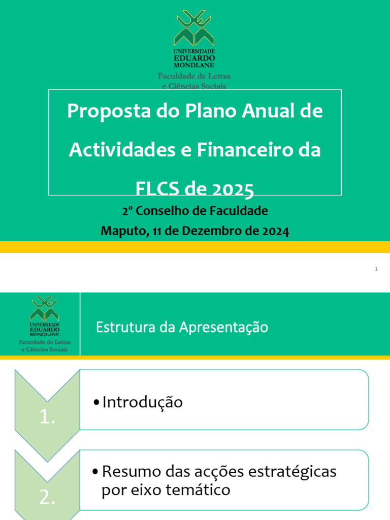 Lbvrs Cf2024plano Anual Da Flcs 2025 | PDF | Universidade | Aprendizado
