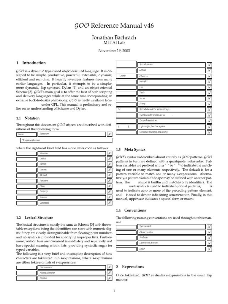 goo-v46 | PDF | Class (Computer Programming) | Inheritance (Object ...