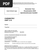 12-Page Exam Answer Booklet | PDF