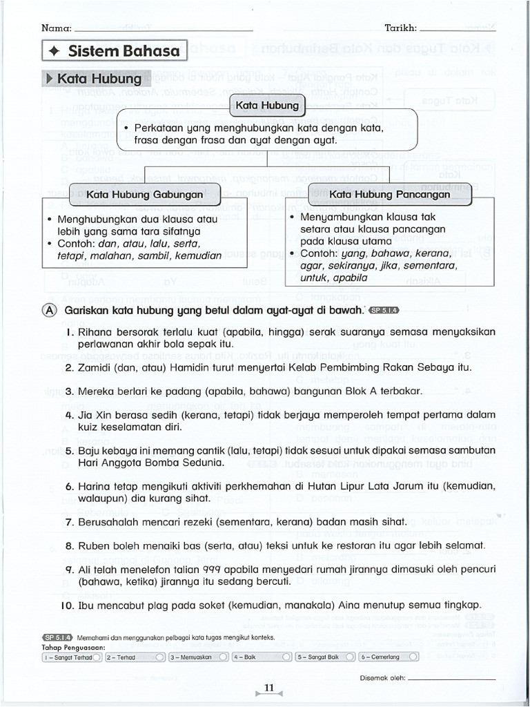 T6 PEMAHAMAN - NOTA & LATIHAN | PDF