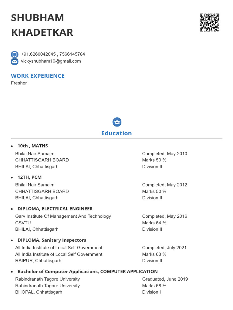 Shubham.k Resume | PDF