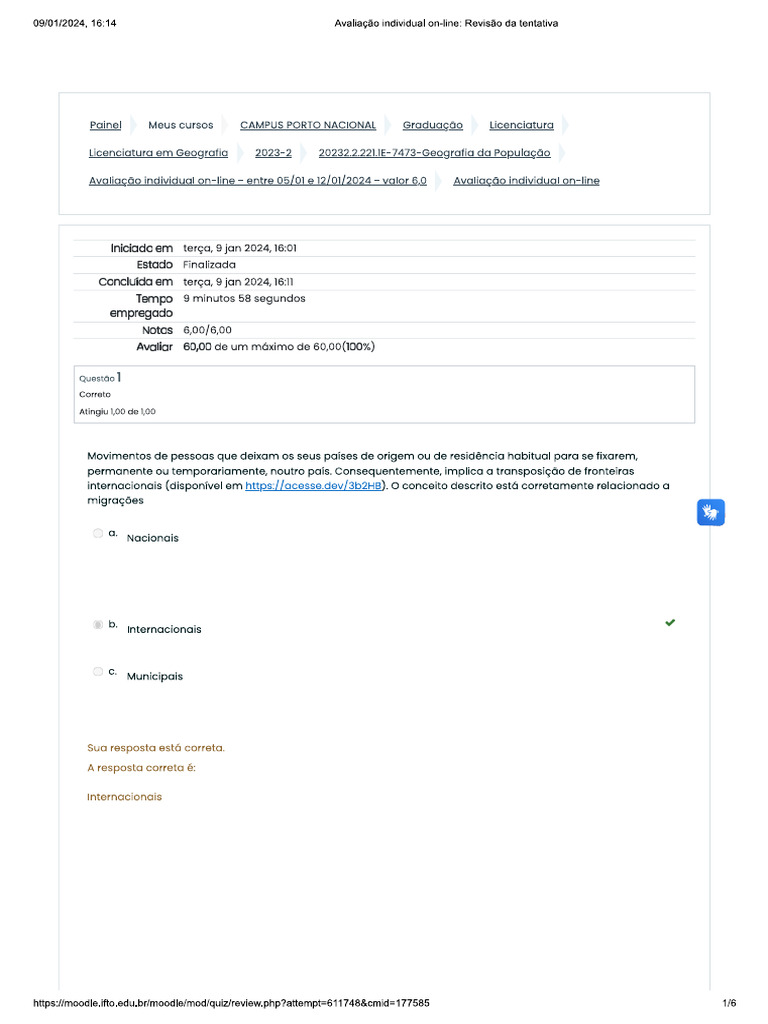Prova Online | PDF