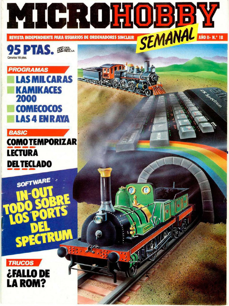 MicroHobby_018 | PDF | Hombre araña | Informática