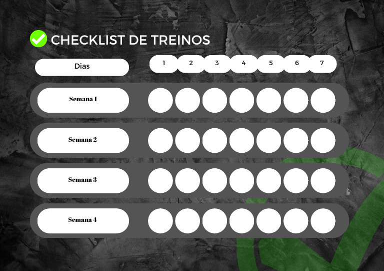+Checklist+de+Treinos | PDF