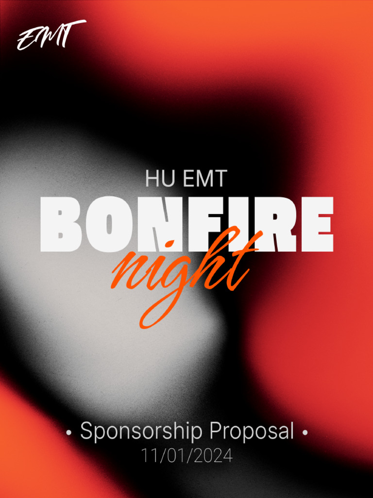 Bonfire Sponsorship Proposal HD | PDF