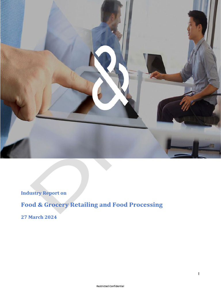 Food & Grocery Retail & Processing Report | PDF | Cost Of Living ...