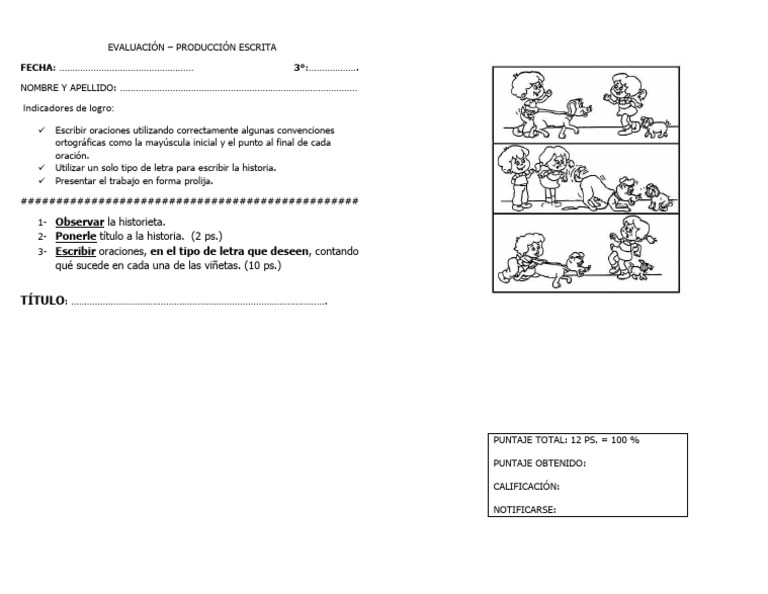 EVALUACIÓN N°2 Prod Escr | PDF